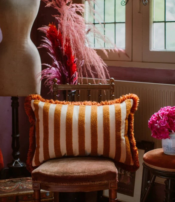 Kussen palais jackie rust & sand – Skyler store